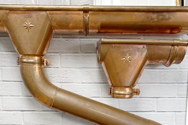 Copper Gutters & Downspouts Wholesale | Classic Metals Florida